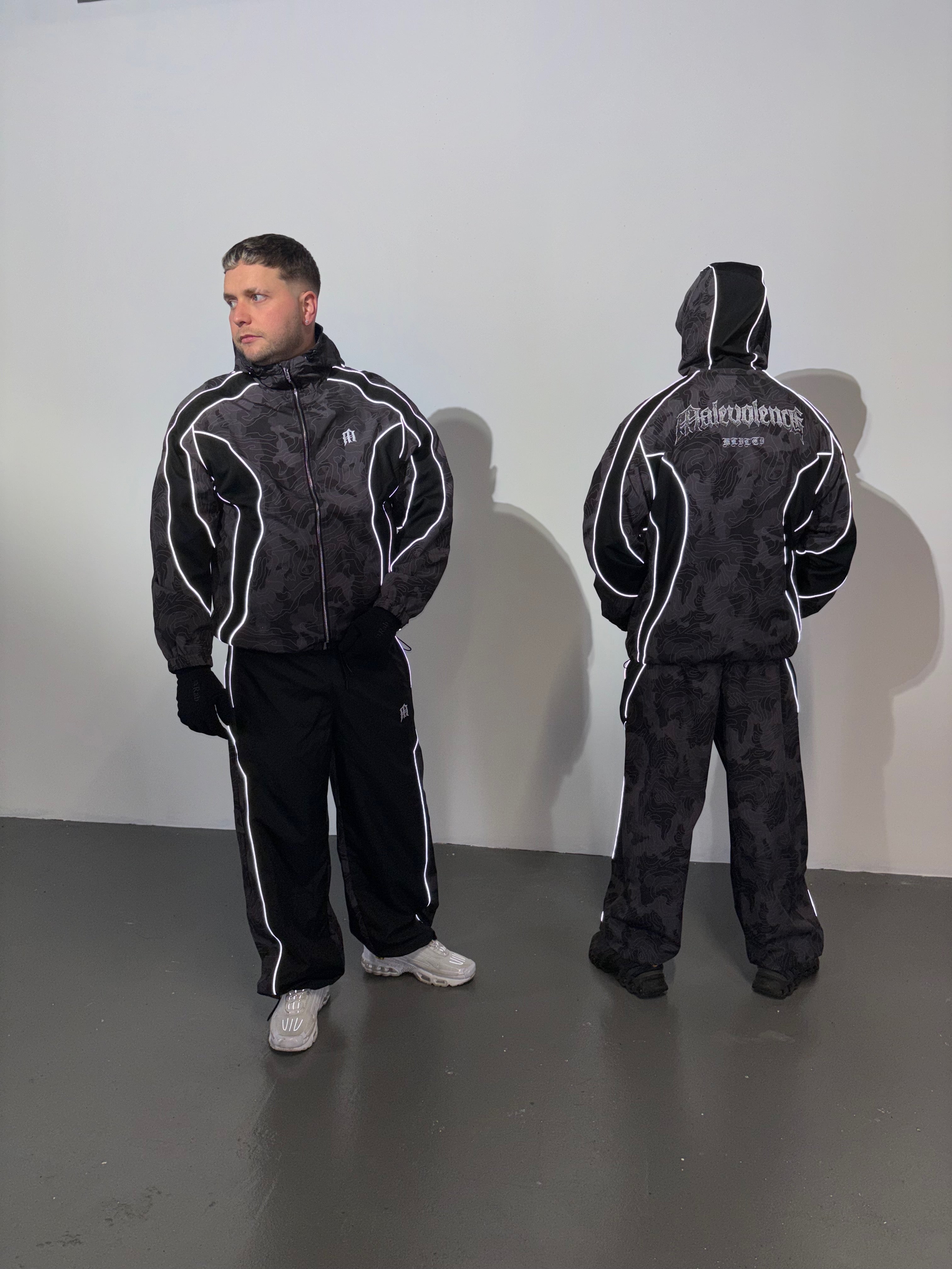 Malevolence - Winter Camo Reflective Tracksuit – MLVLTD MUSIC