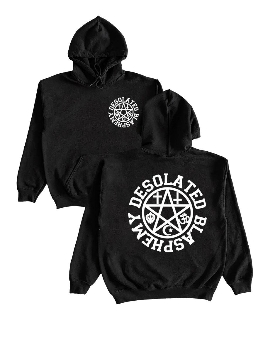 Desolated Blasphemy Hoodie – MLVLTD MUSIC